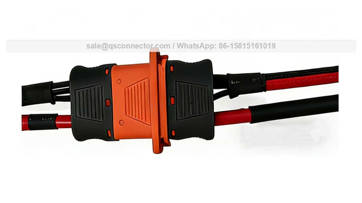QS13-M Double resistor up to 110V Connector lock panel mounting type s ...