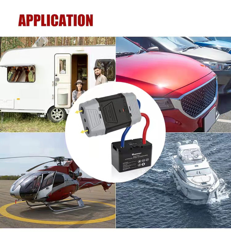 QS12 Connector Black Antispark Connector super heavy duty current conn ...