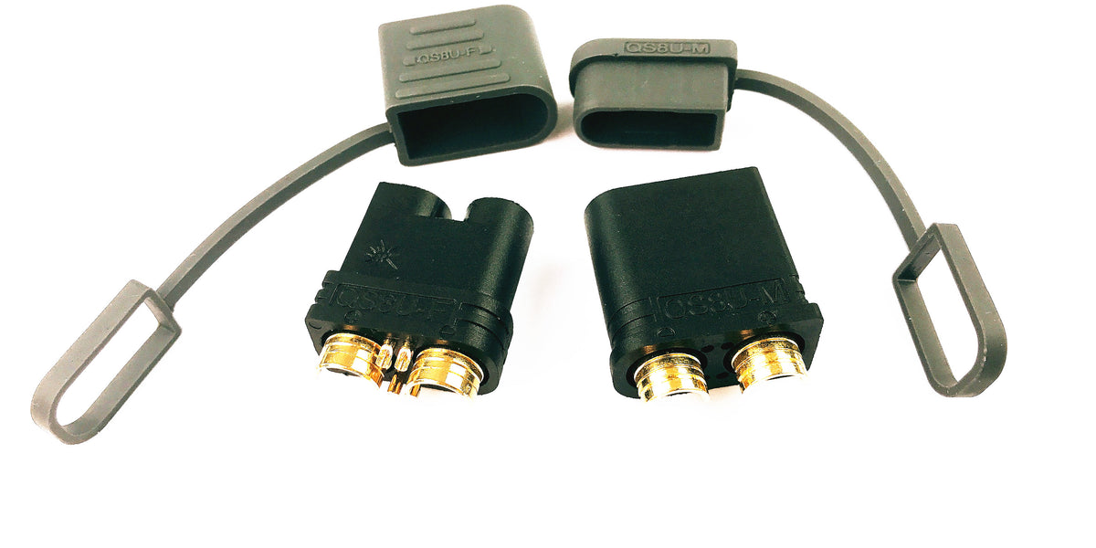 QS8U Black Antispark Connector Male And Female High current connector ...