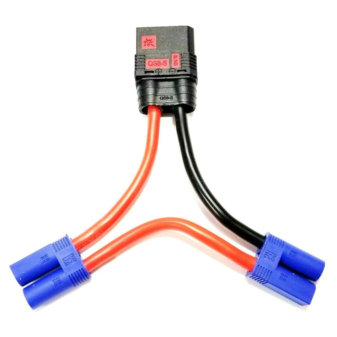 QS8-S Female to EC5 Male Antispark Series Harness — QS Connector